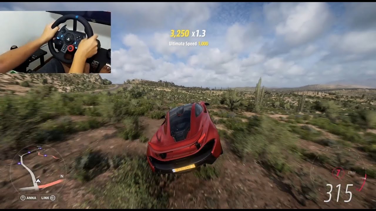 McLaren P1 2013 673HP crash test at 349km/h speed | Forza Horizon 5 ...