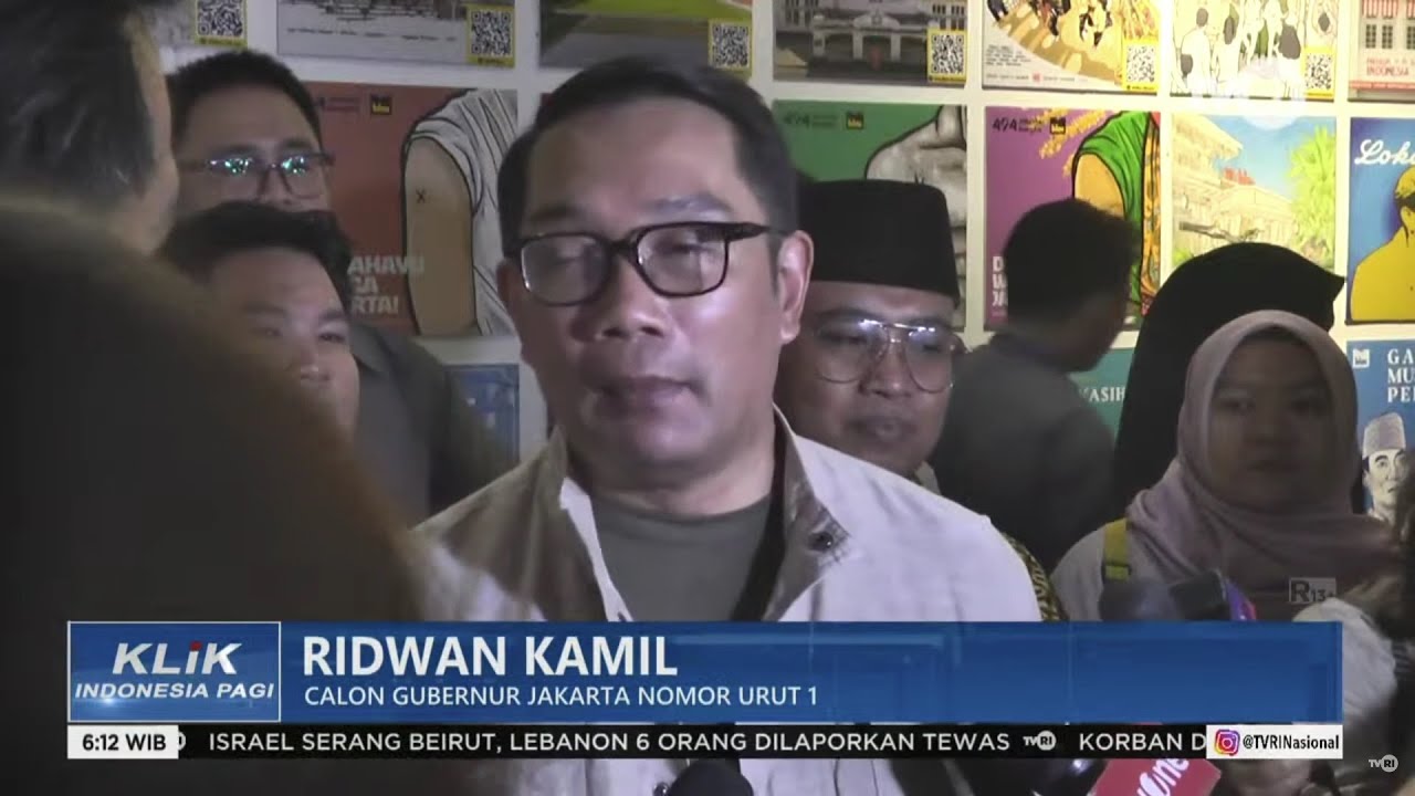 Ridwan Kamil Mengaku Sudah Kuasai Topik Debat Perdana - YouTube