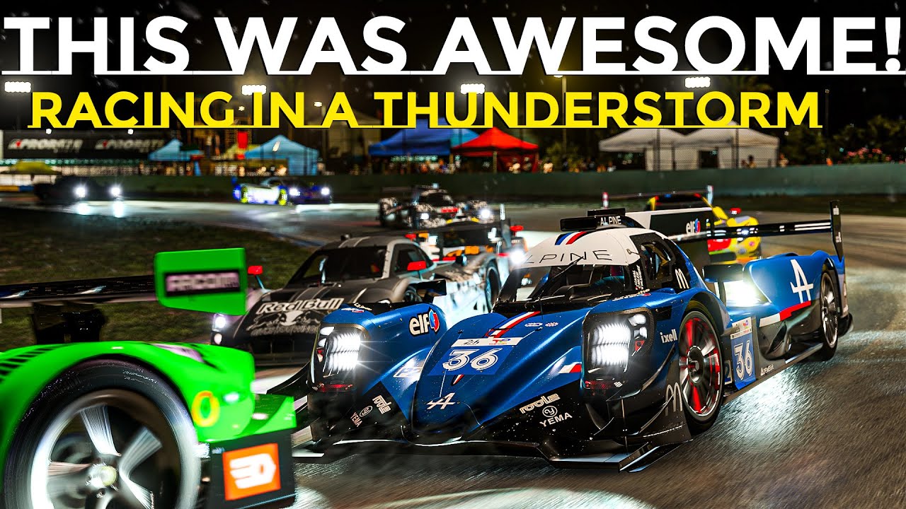 Racing in a thunderstorm is pretty epic - Forza Motorsport 8 ...