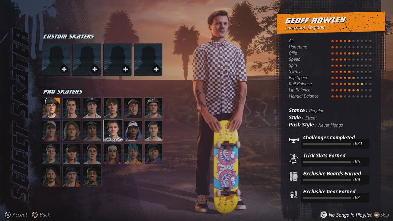 Tony Hawks Pro Skater 1 + 2 - Geoff Rowley Gameplay [1080p 60FPS HD ...