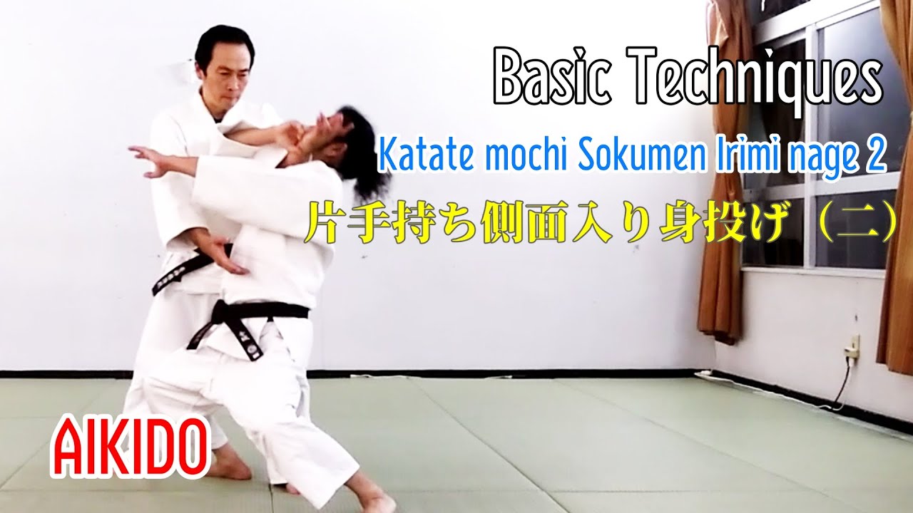 片手持ち側面入り身投げ（二）Katate mochi Sokumen Irimi nage 2 #aikido #martialarts # ...
