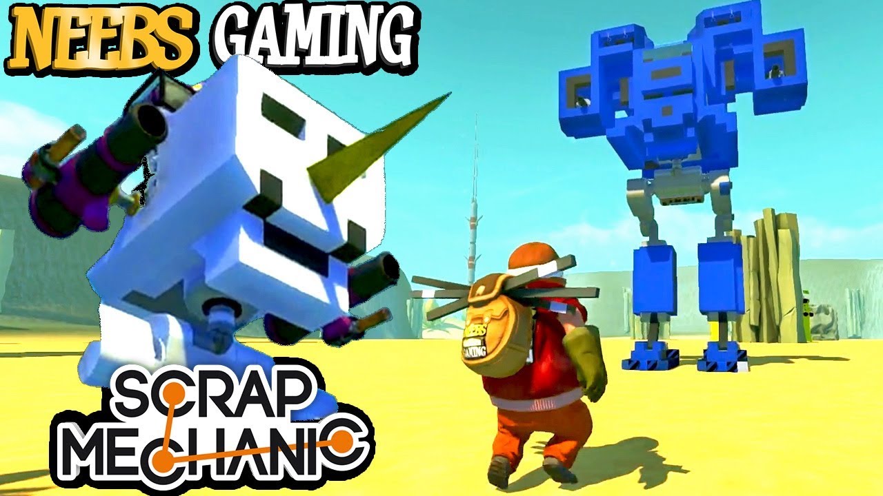 Scrap Mechanic - BattleMechs! - YouTube