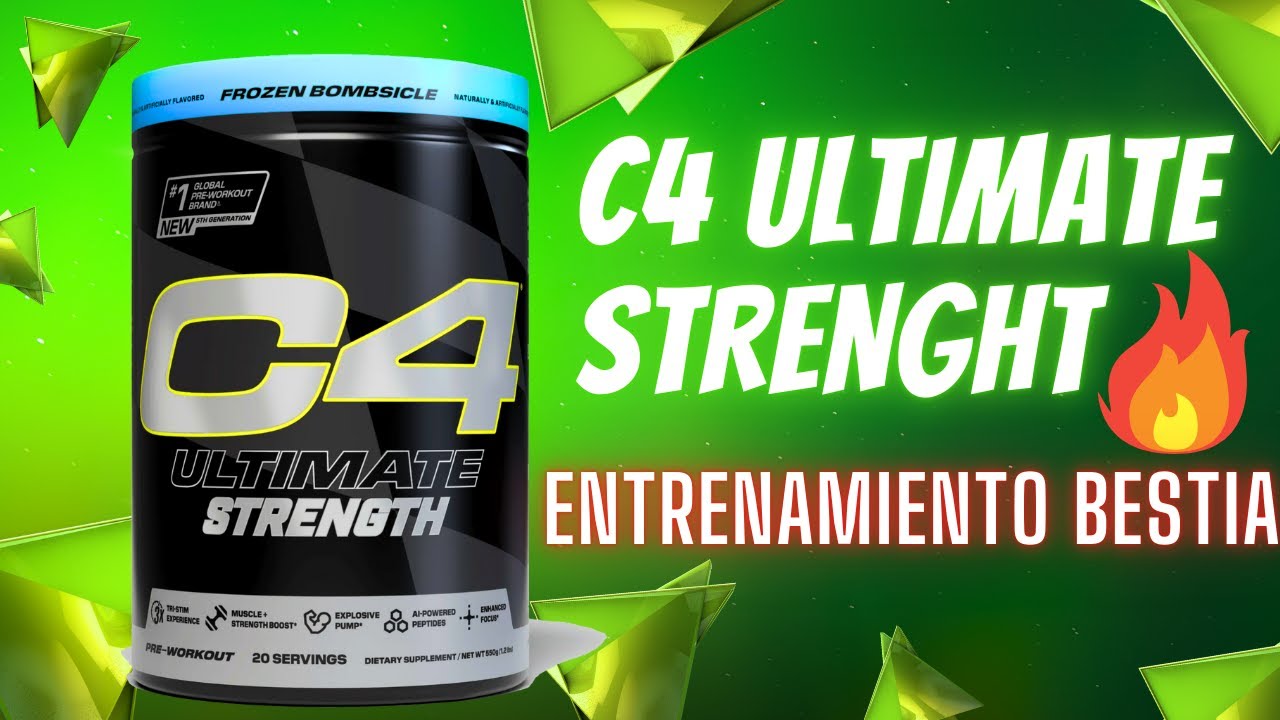C4 ULTIMATE STRENGTH 💣 ¡El Secreto para un Entrenamiento Bestial! 🔥 ...