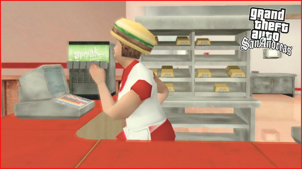 The Good Service Of Burger Shot - GTA San Andreas - YouTube