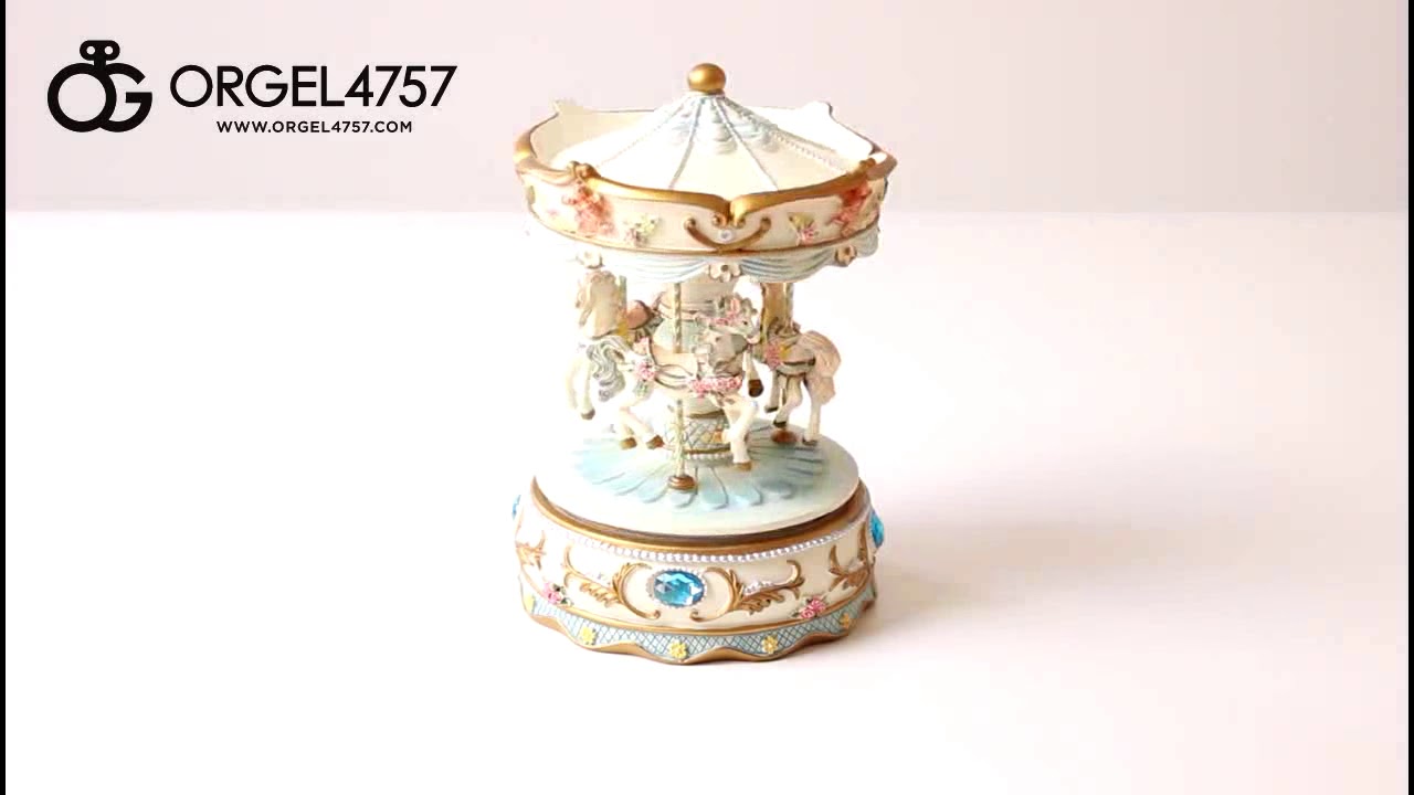 러블리회전목마오르골-별에게부탁해(orgel, music box) - YouTube