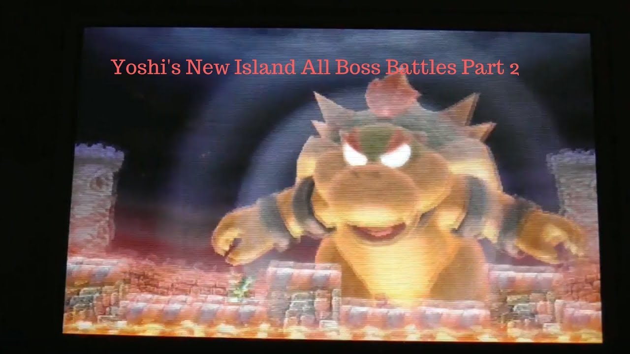 Yoshi's New Island All Boss Battles Part 2 - YouTube