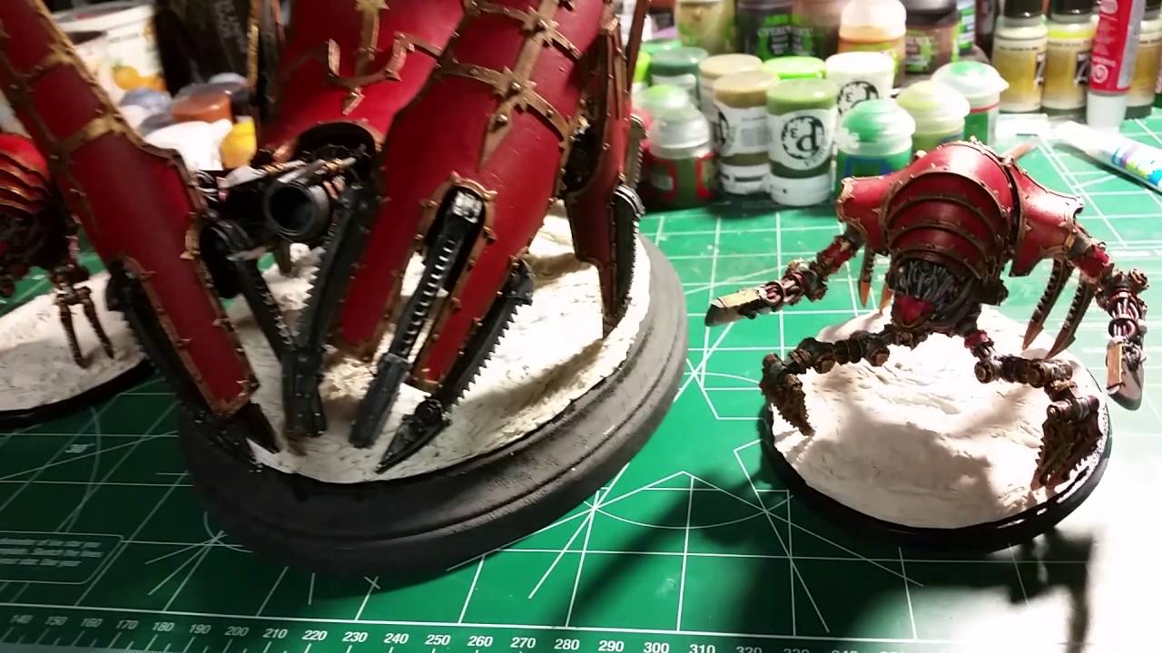 Update: Forge World Greater Brass Scorpion pt 6 Bases - YouTube