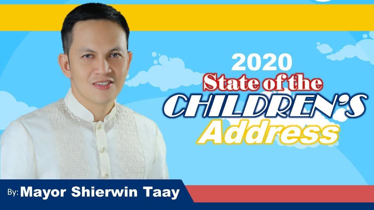 STATE OF THE CHILDREN'S ADDRESS 2020 - YouTube