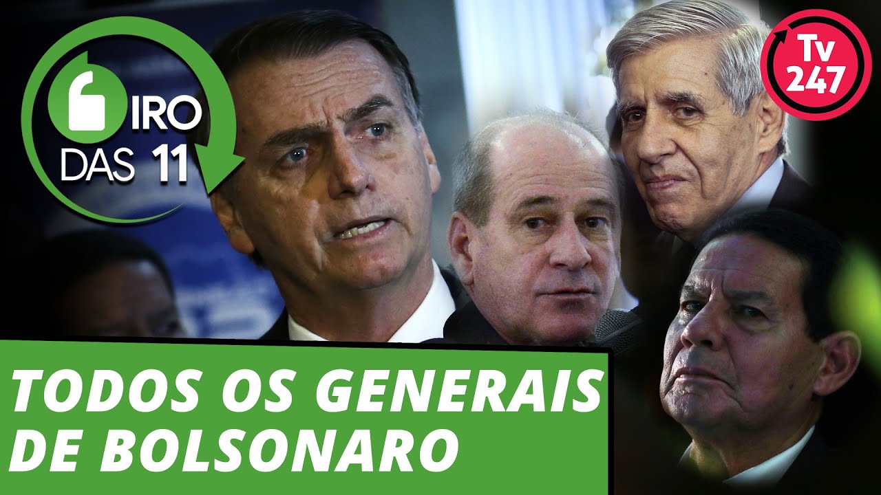 Todos os generais de Bolsonaro - Giro das 11 - 13.nov.2018 - YouTube