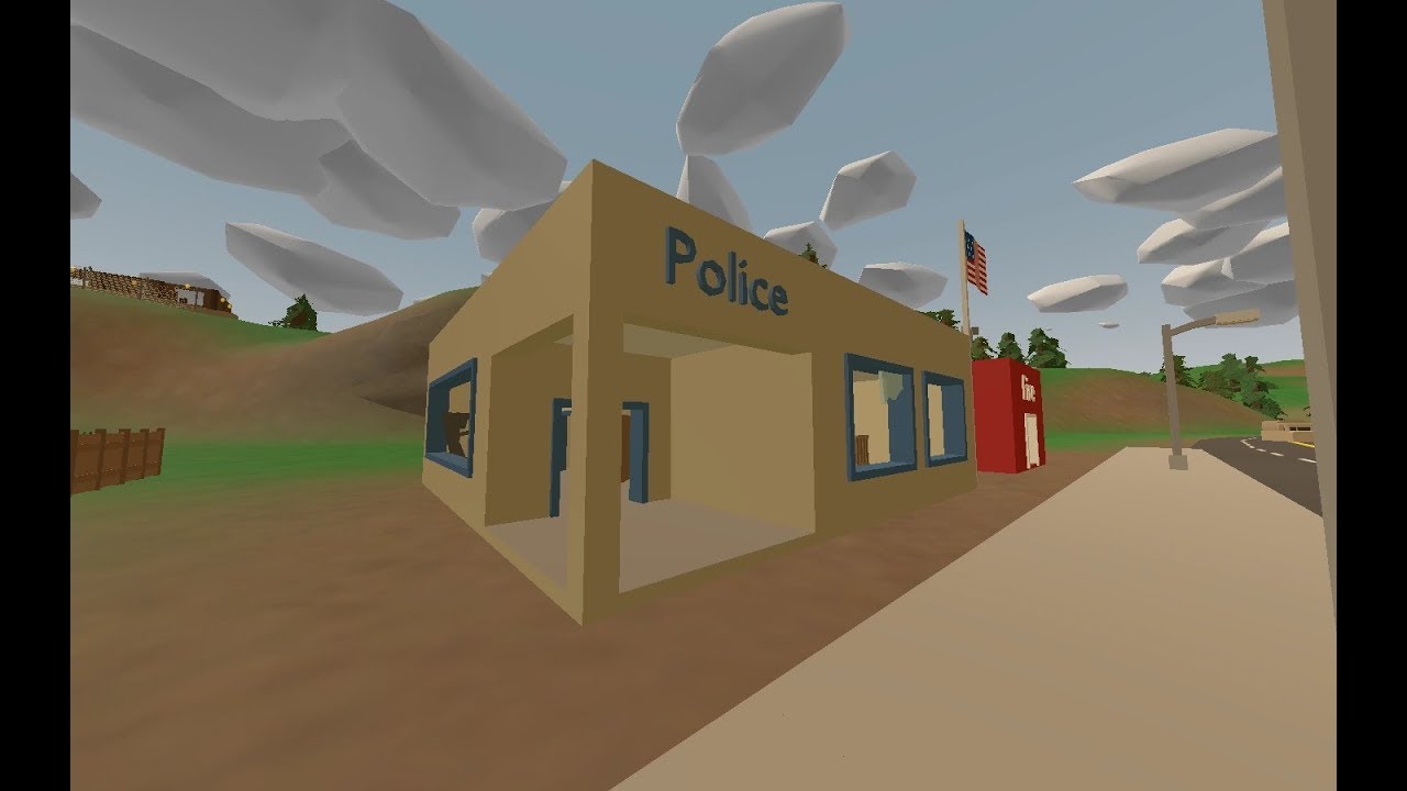 police officer life | unturned skit - YouTube