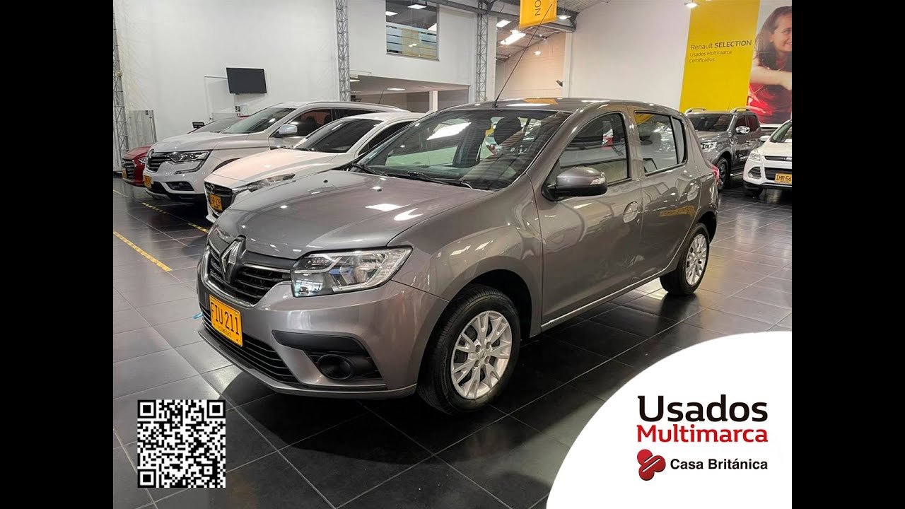 RENAULT SANDERO LIFE + MECANICO 4X2 GAS-GASOLINA 1600 2021 GRIS ...