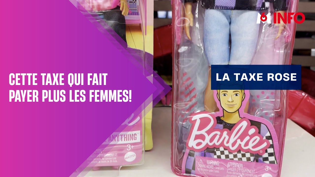 Taxe rose : ces produits que les femmes paient plus cher - YouTube