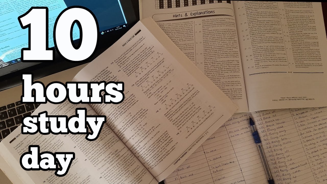 Full day of study (10 hours study day) study motivation Indian student ...