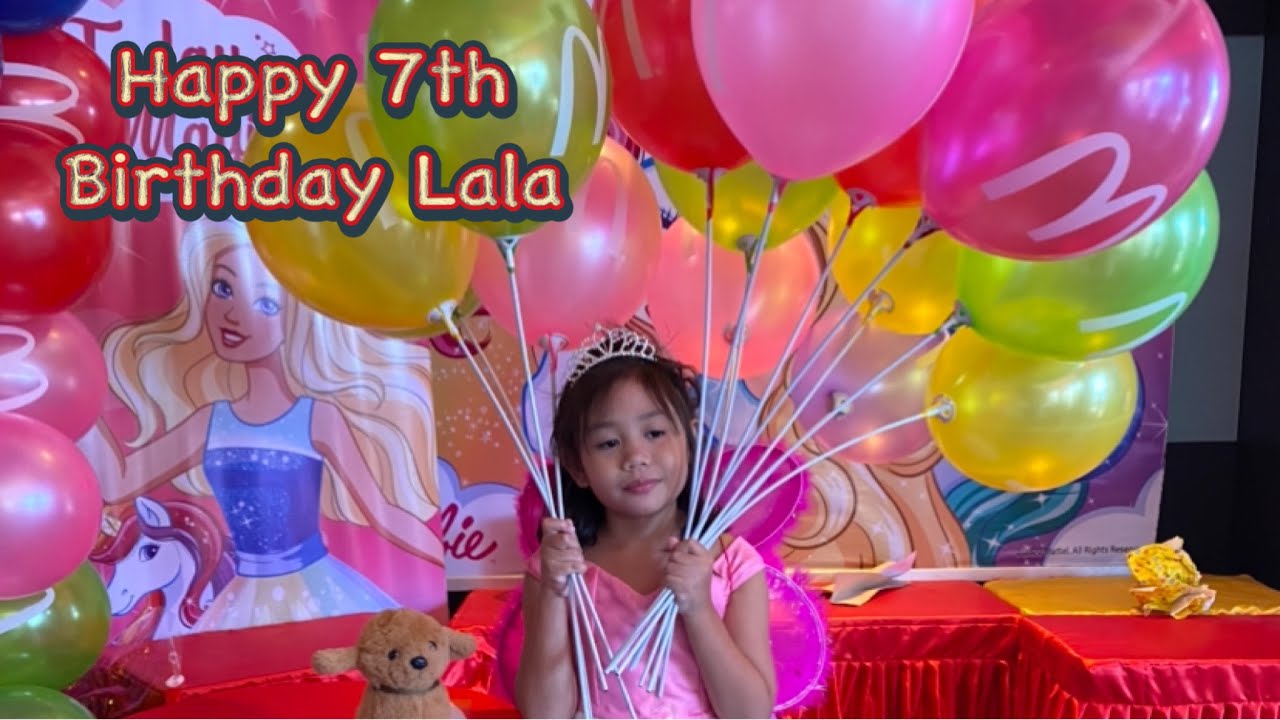Lala's 7th Birthday|Mc Donald's Birthday Party - YouTube
