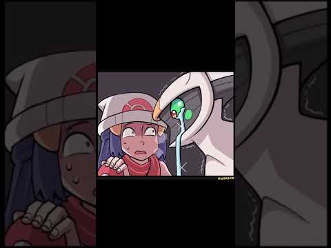 Arceus meets a familiar face #fyp #comics #pokemon