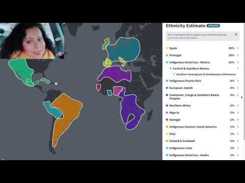 Puerto Rican and Mexican Updated AncestryDNA Results - YouTube
