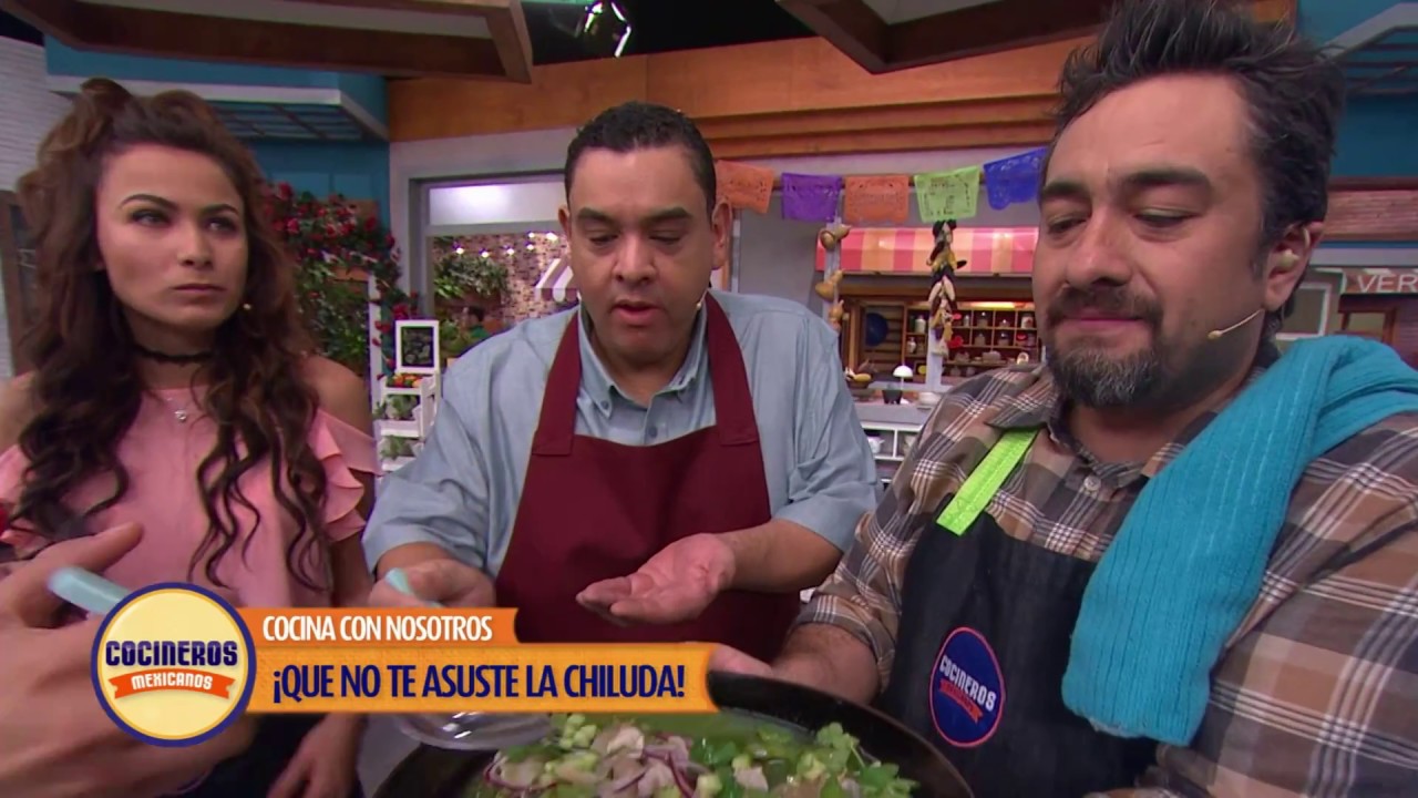 Receta: Aguchile de chiluda | Cocineros Mexicanos - YouTube