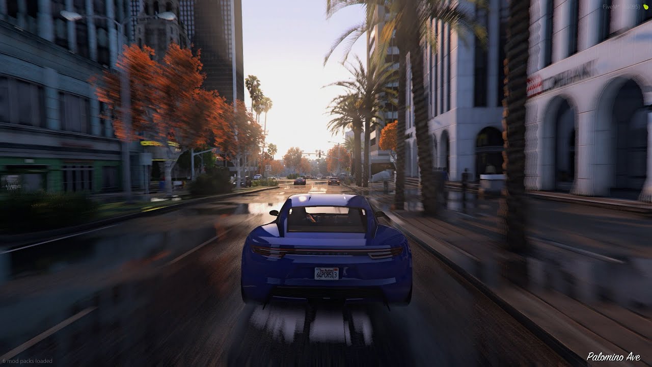FiveM Enhance Graphics Mod (Present) - YouTube