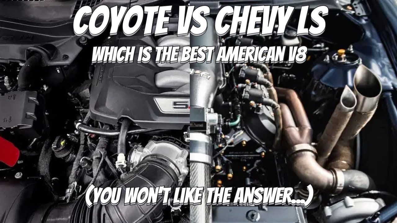 Ford Coyote VS Chevy LS - Which Is The Best American V8? #cars #ford # ...