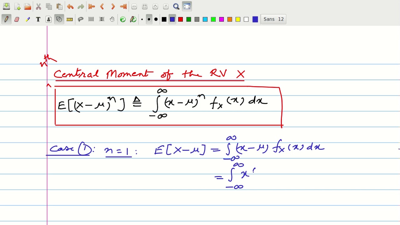 Moments of a Random Variable | Dr. Kamlesh Gupta | Engineering and Arts ...
