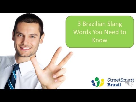 3 Brazilian Slang Words You Need to Know - YouTube