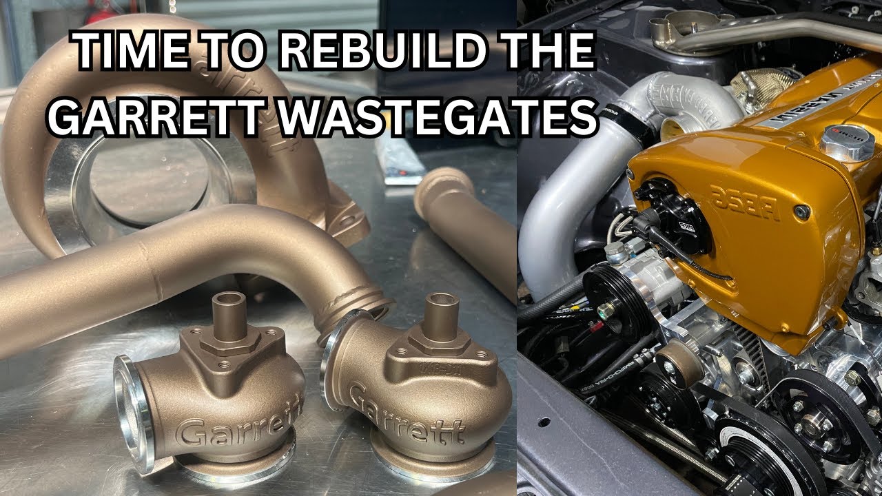 Rebuilding the Garrett GVW40 Wastegates & Fitting the Oil Relocation ...