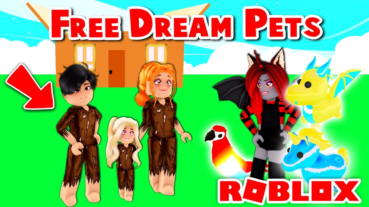 We Gave This Poor Kids Only Club LEGENDARY Pets In Adopt Me! (Roblox ...