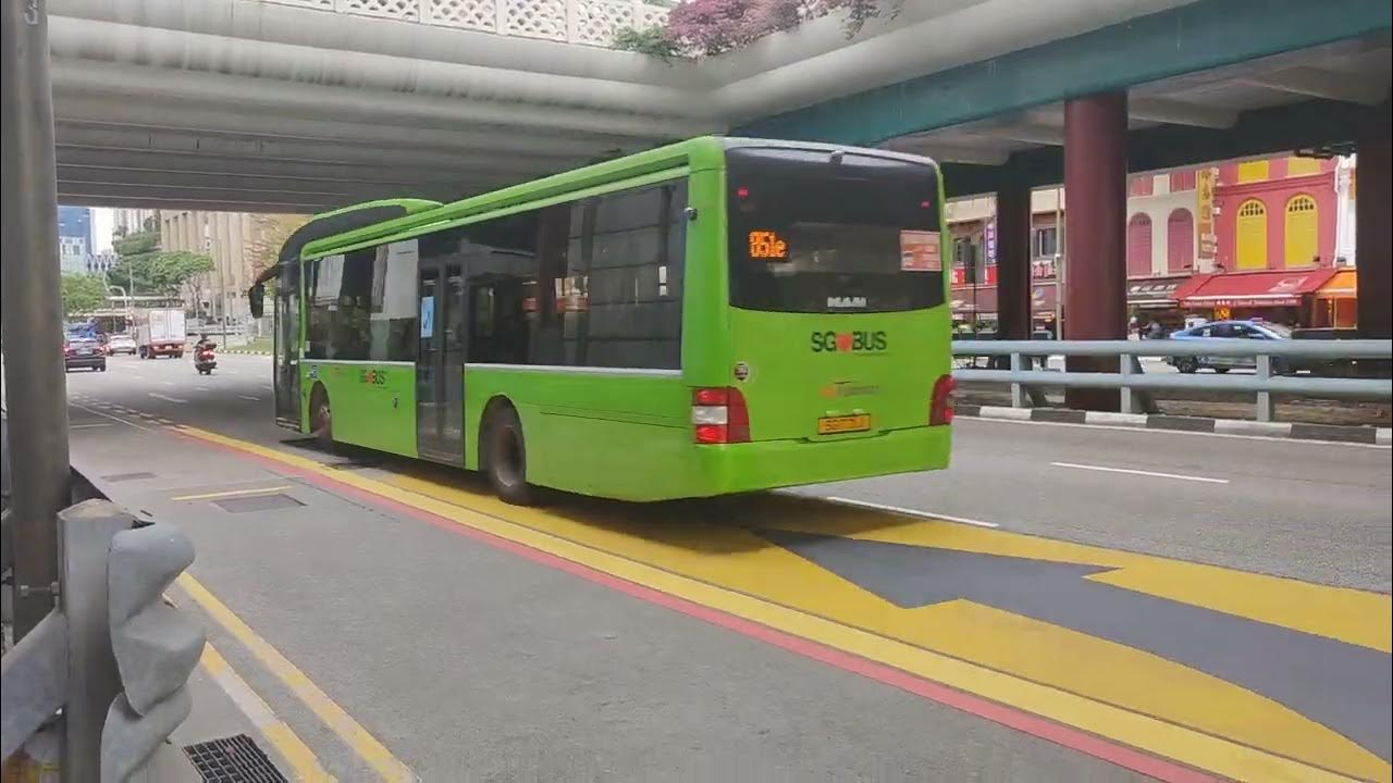 Bus Spotting at Chinatown Stn Exit C - YouTube