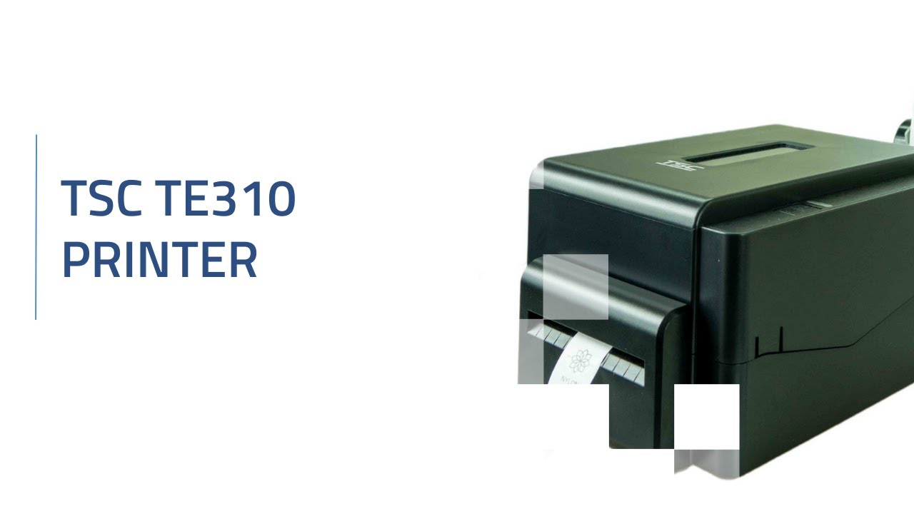 TSC TE310 printer with cutter, etiLABEL program and feeder for printing ...