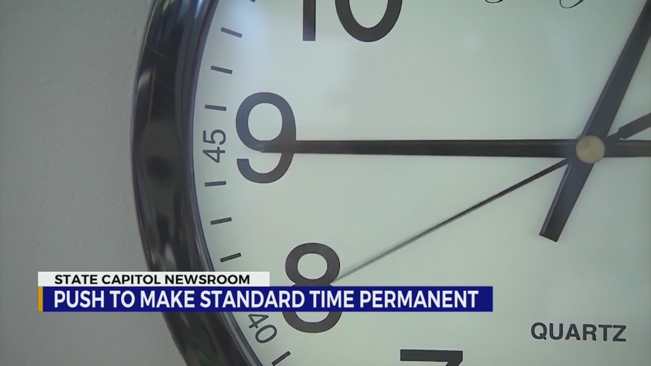 Push to make Standard Time permanent - YouTube