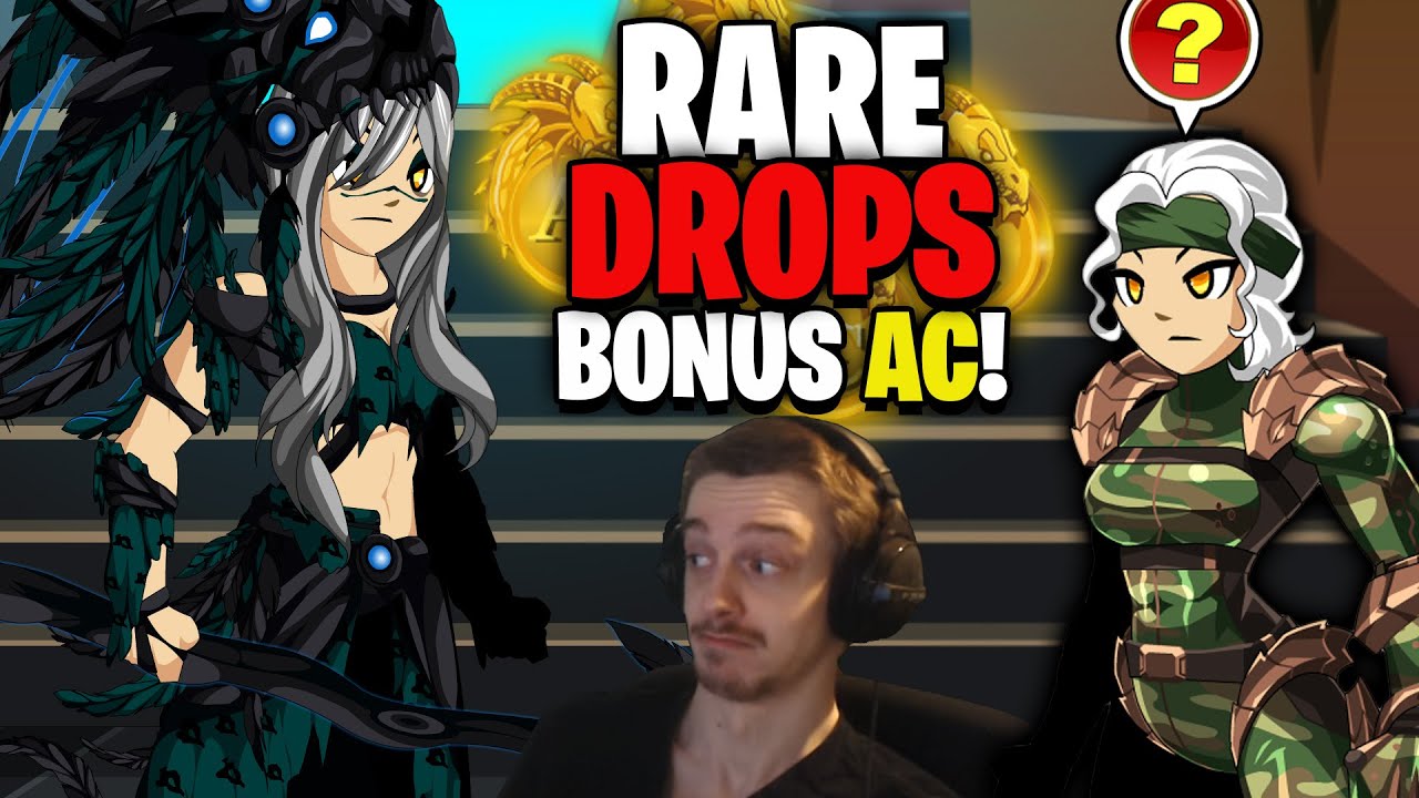 50% Bonus AC! Rare Armor Drops! Lots More! AQW - YouTube