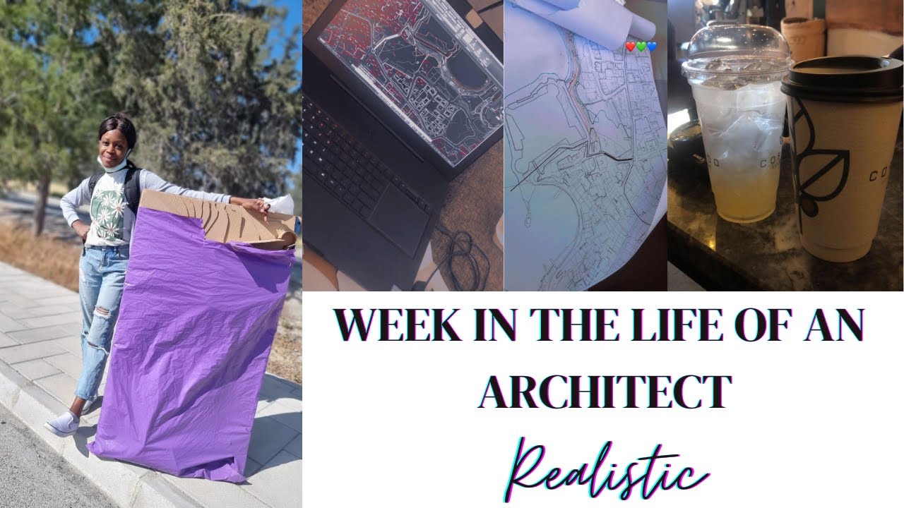 VLOG: WEEK IN THE LIFE OF AN ARCHITECT || Realistic, midterms, in ...