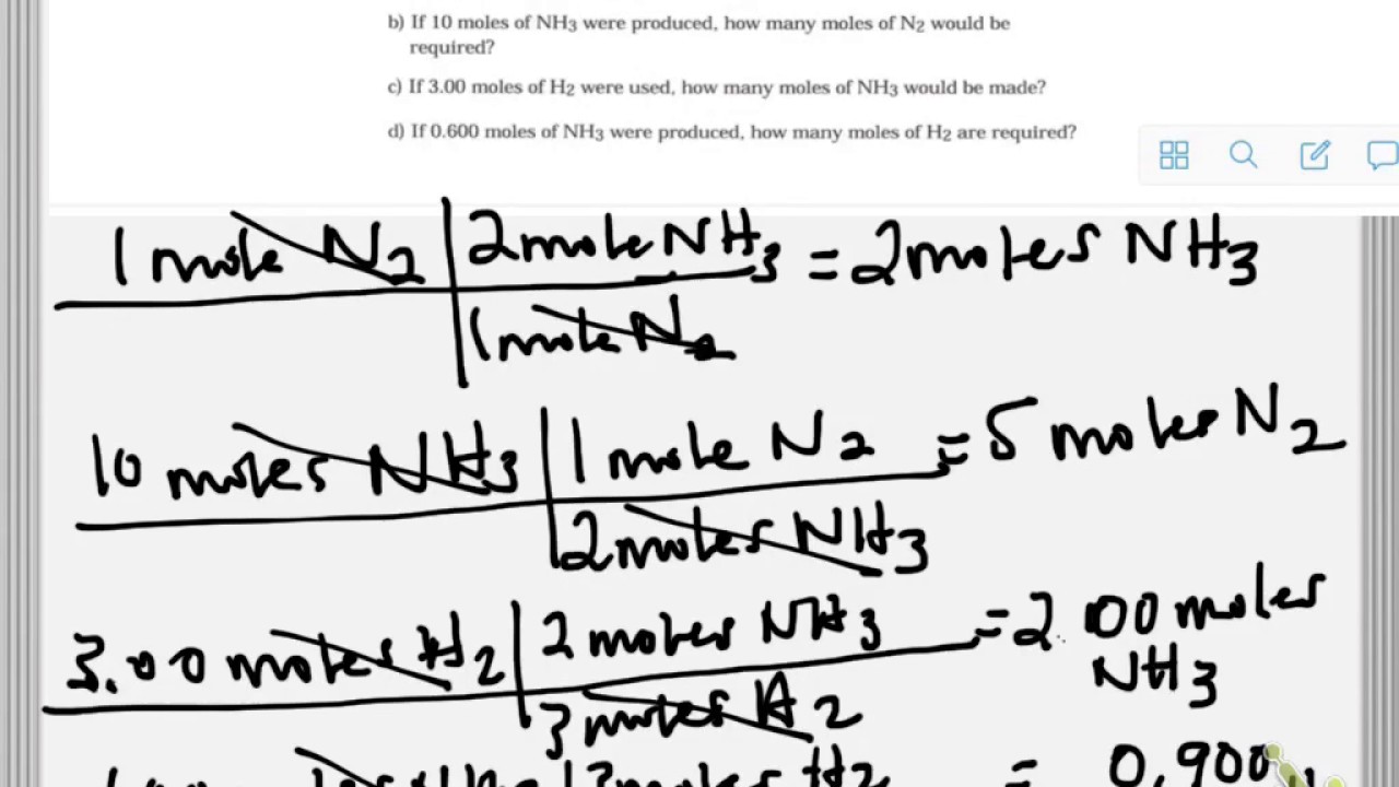 McCurley's Stoichiometry Notes PAP Chemistry - YouTube