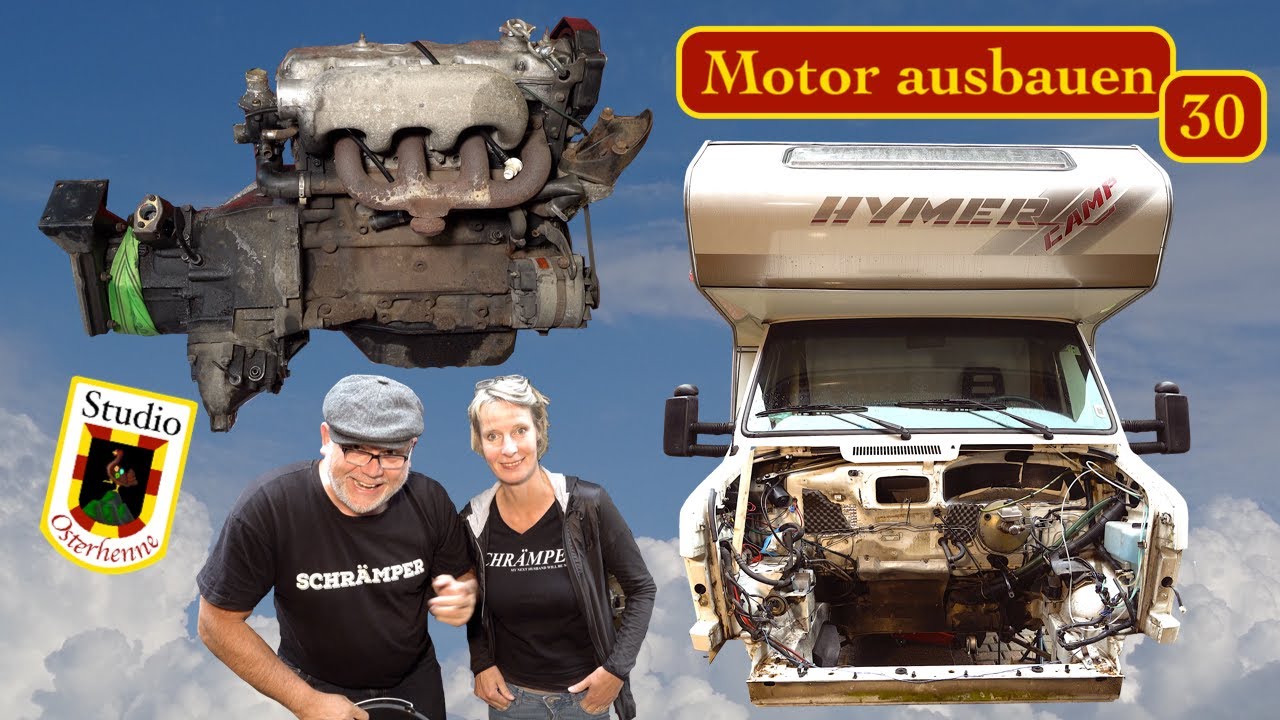 Fiat Ducato 290 Motor ausbauen - YouTube