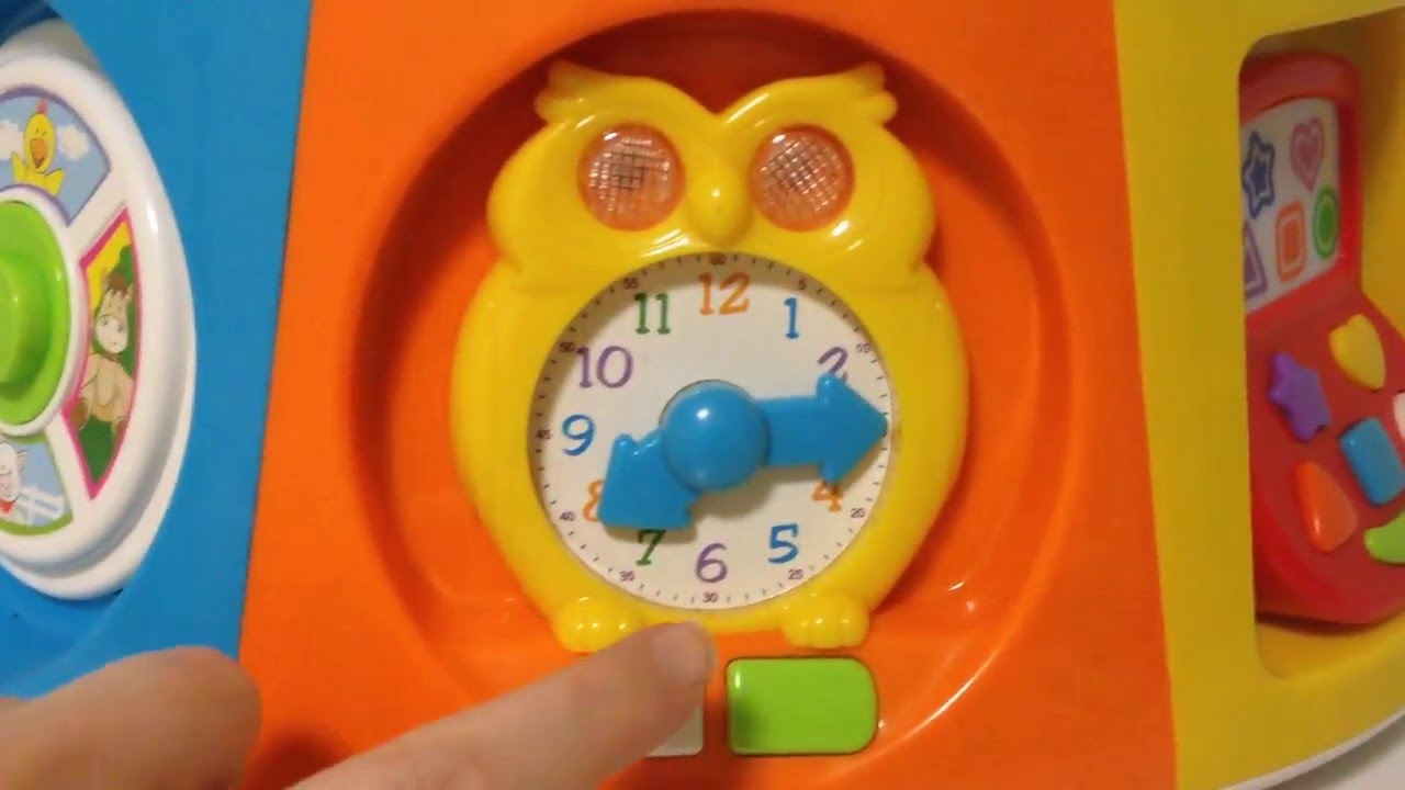 Bruin Toy Activity House with Lights and Sounds - YouTube