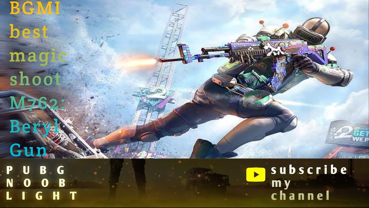 PUBG Noob light Best TDM match 14kills M762 beryl gun clutch #subscribe ...