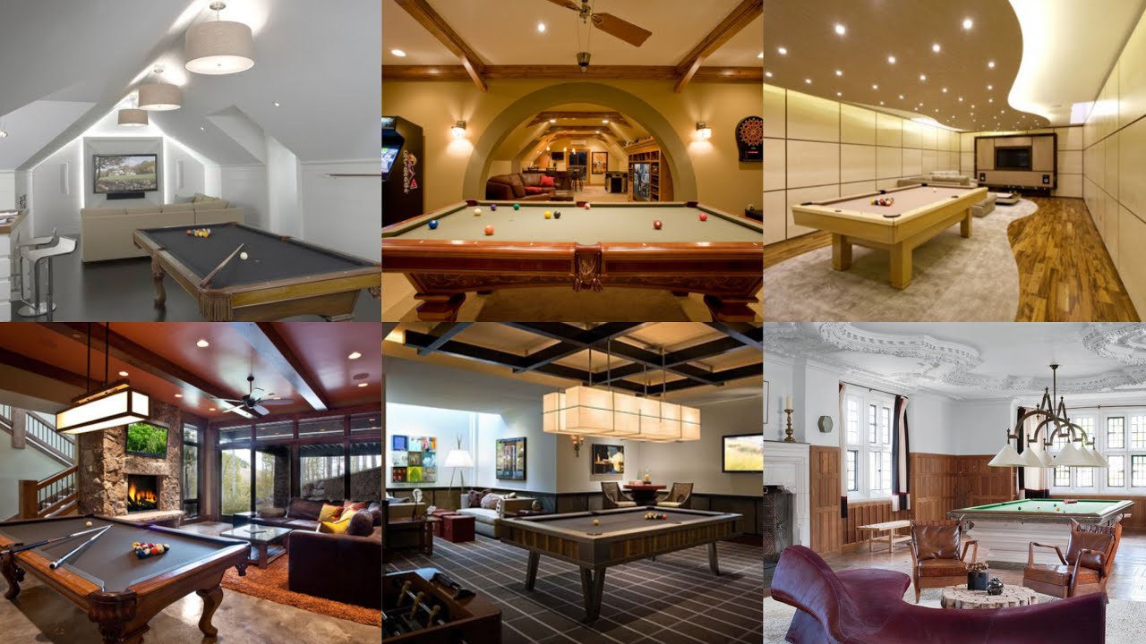 20+ Ide Ruang Billiard | Billiard Room Design - YouTube