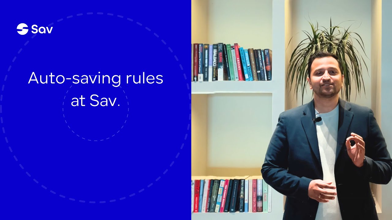 Auto Saving Rules on Sav | Plan and Manage Your Money Better. - YouTube