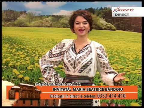 Porti deschise pentru cantec 15 noiembrie 2017 Maria Beatrice Bandoiu ...