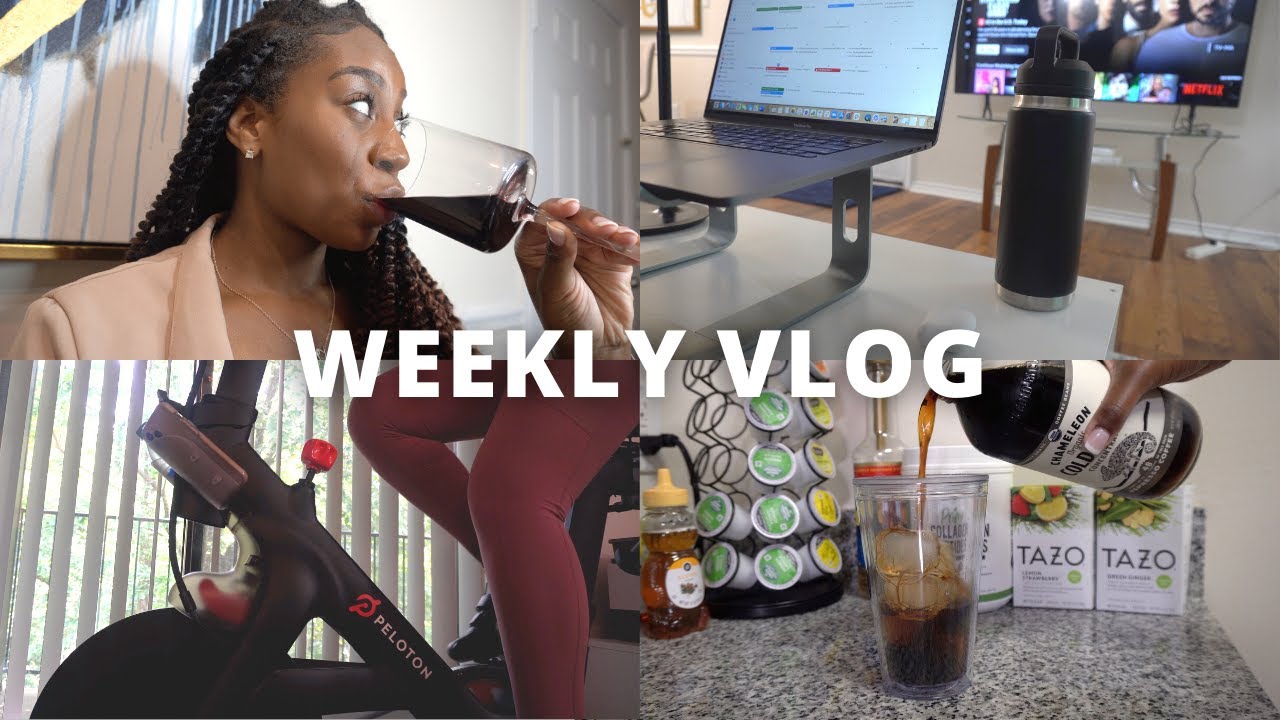 WEEKLY VLOG | productive work week, content creation, client calls ...