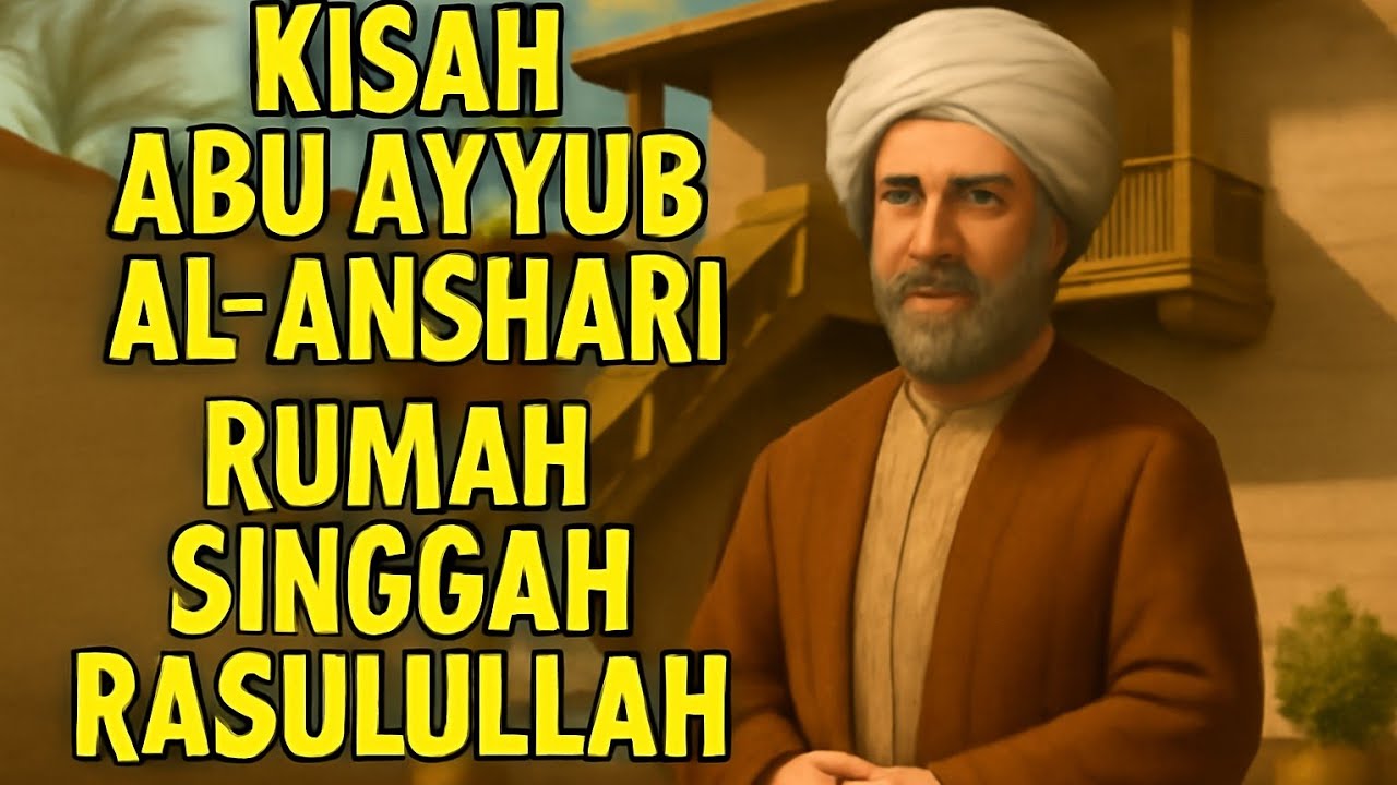 Kisah Abu Ayyub al-anshari ! Rumahnya menjadi tempat singgah Rasulullah ...