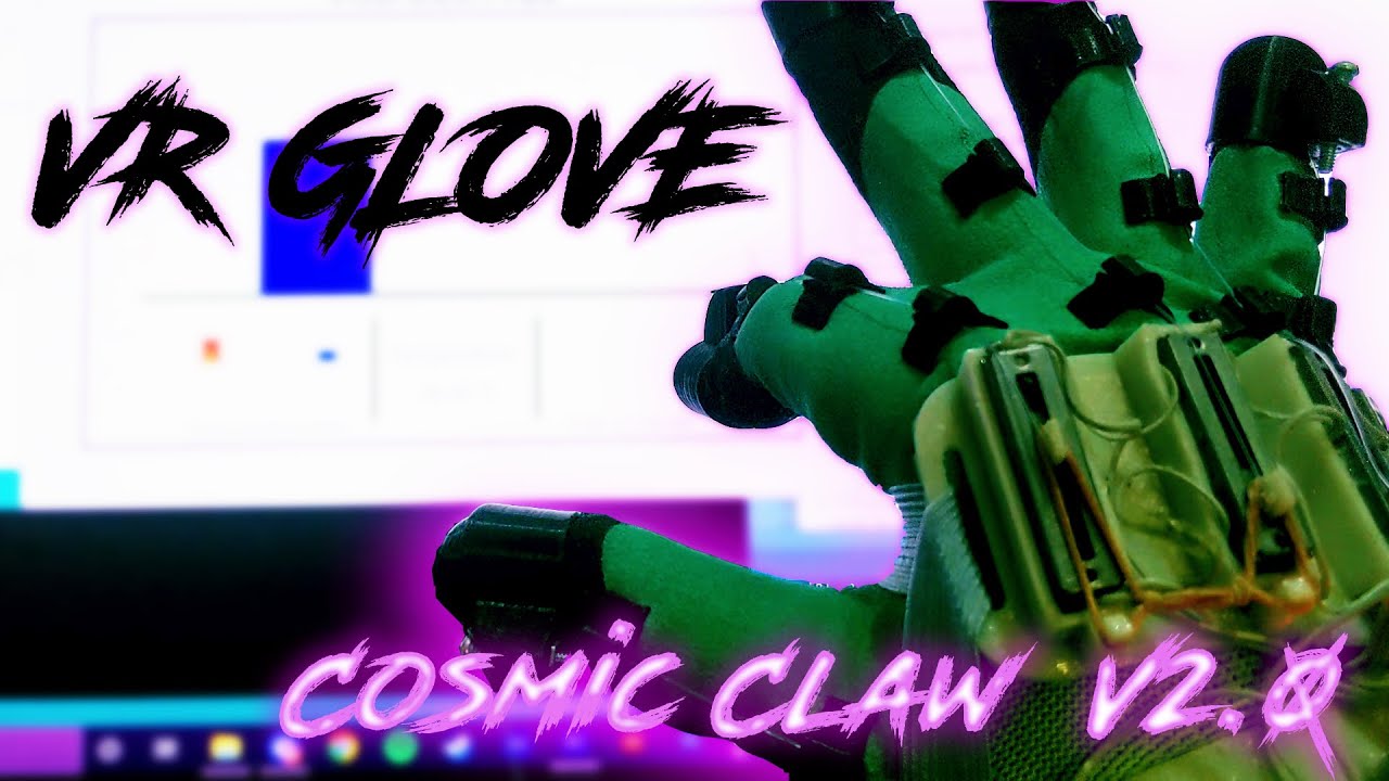 Cosmic Claw V2.0 | Linearity Test | VR Glove - YouTube