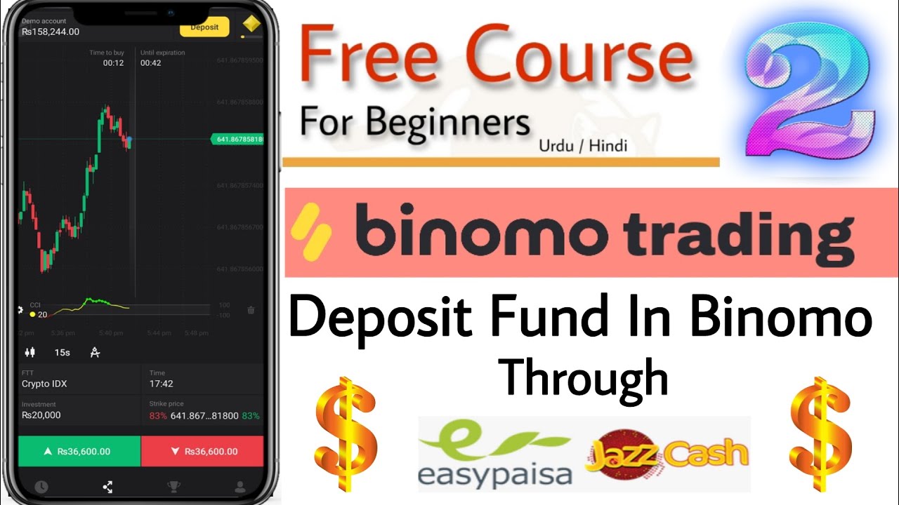 Binomo Course : Ep 02 | How To Deposit Funds In Binomo Through ...