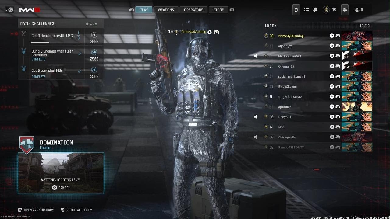 MW3 Beta Part 2 FAVELA map with juggernaut with riot shield kill ...