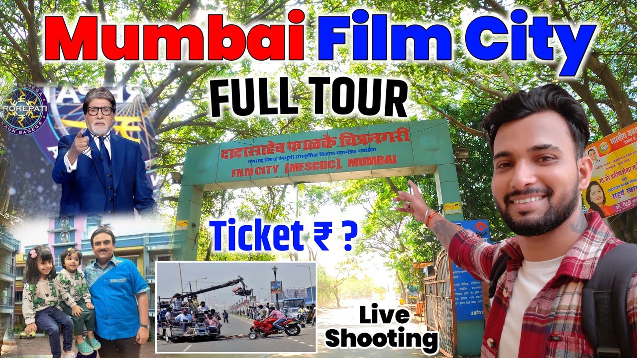 Mumbai Film City Tour 2025 | फिल्म सिटी मुंबई | Live Shooting | Film ...