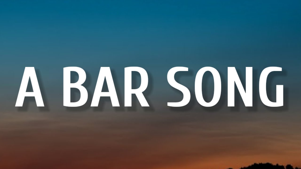 Shaboozey - A Bar Song (Tipsy) (Lyrics) "someone pour me up a double ...