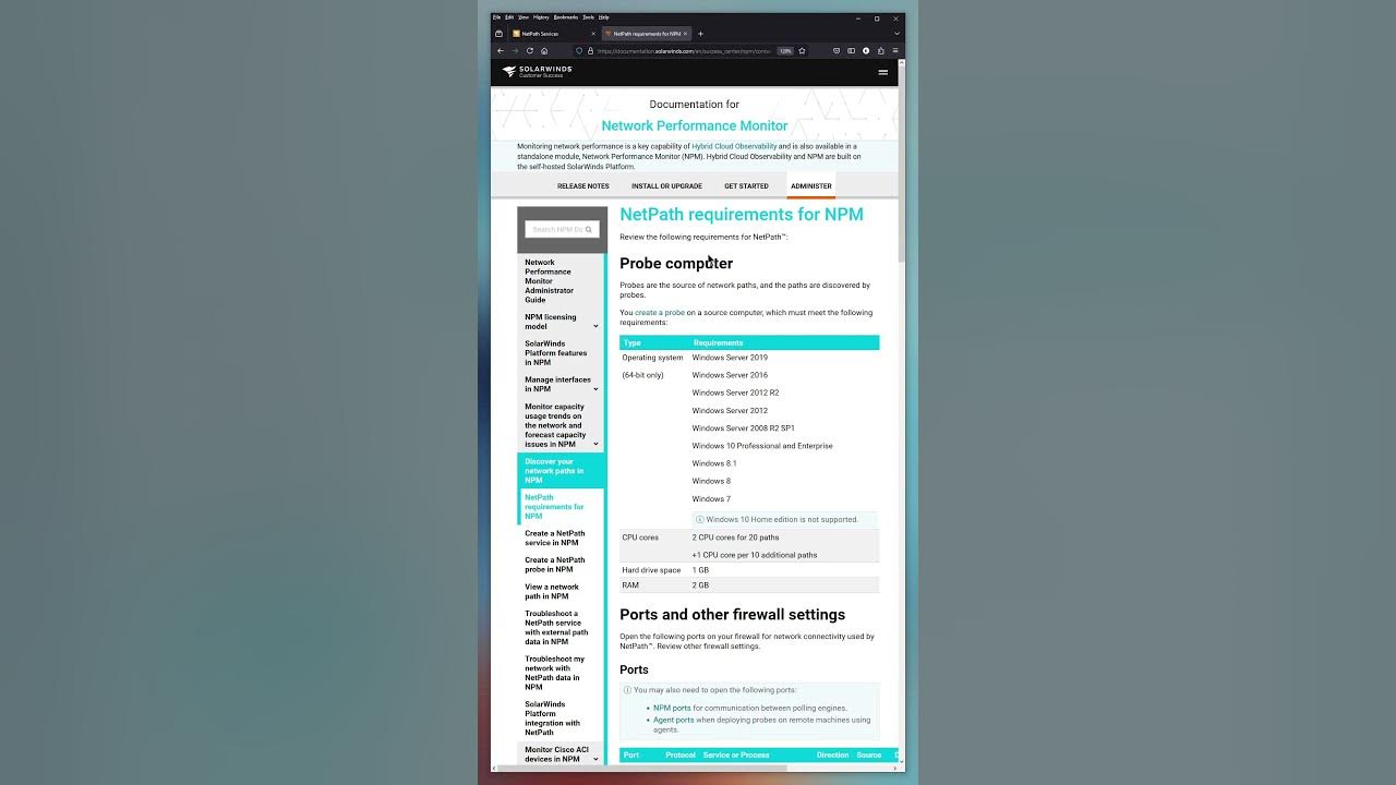 Exceeding max path limit of Netpath #solarwinds - YouTube