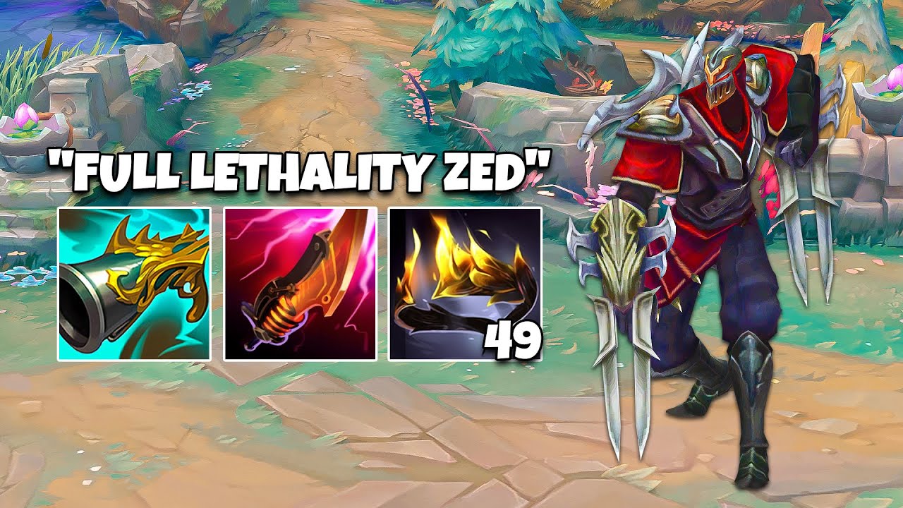 FULL LETHALITY ZED POP - YouTube