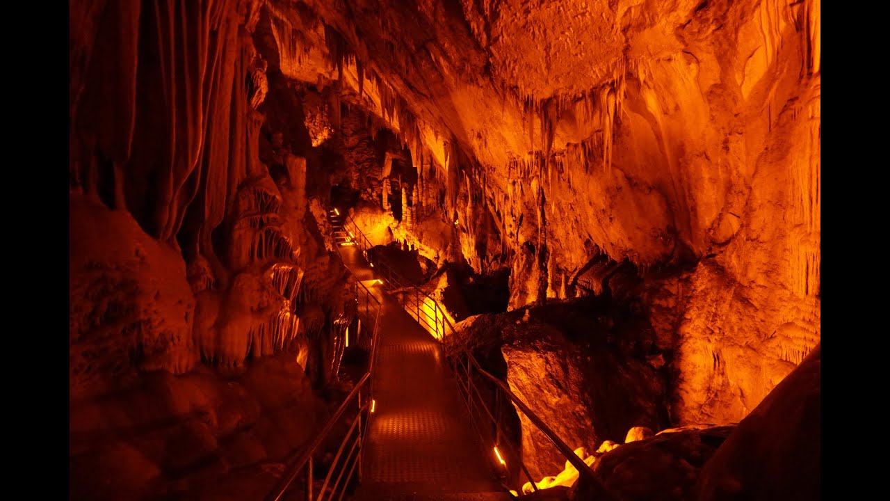 Dim cave in Alanya - YouTube