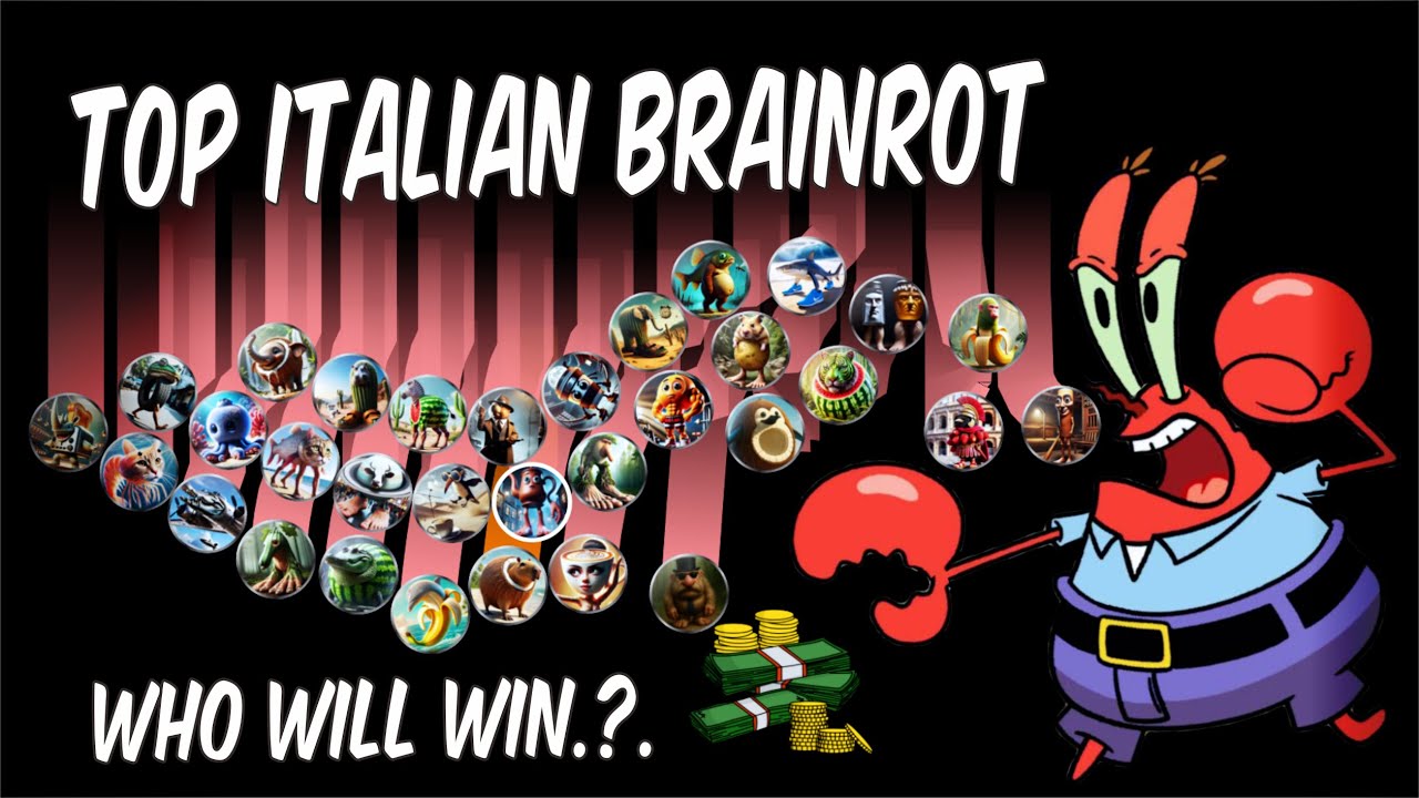 All Italian Brainrot Race Marble Race in Algodoo #20 - YouTube